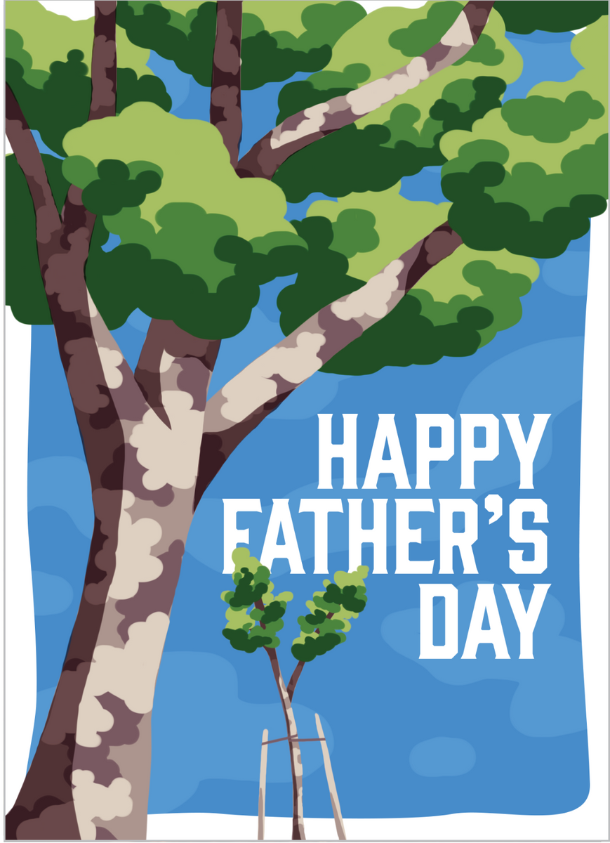 Father's Day Tree Dedication Card - Sycamore – TreePeople Store