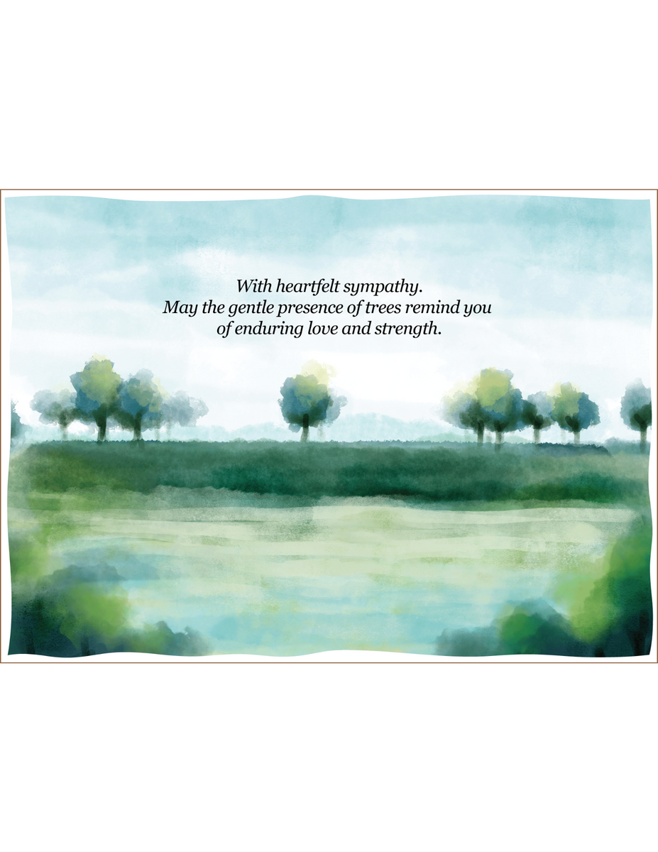 Tree Dedication Card - Heartfelt Sympathy – TreePeople Store